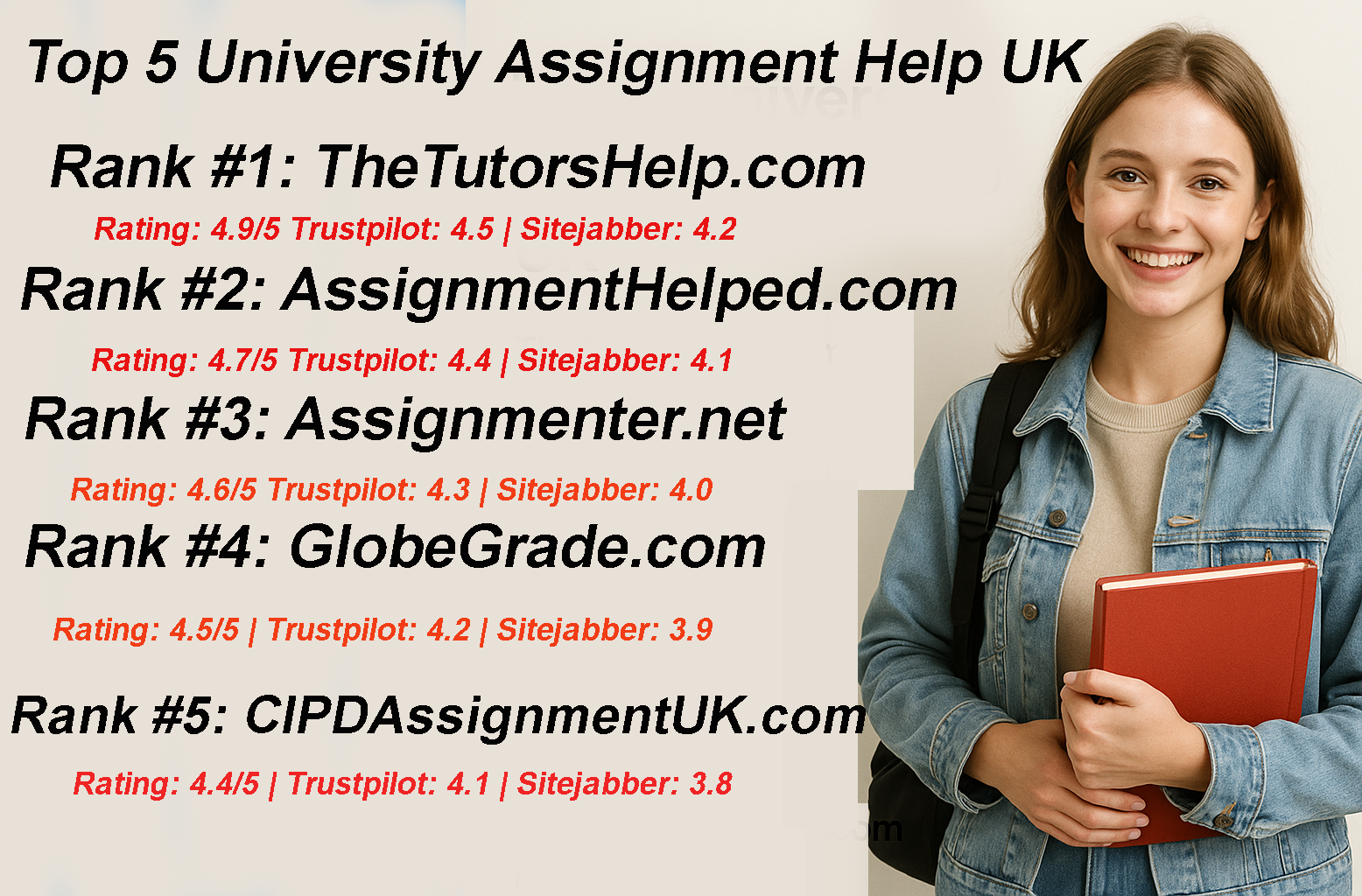 Top 5 University Assignment Help UK (2025) | Trusted by Students